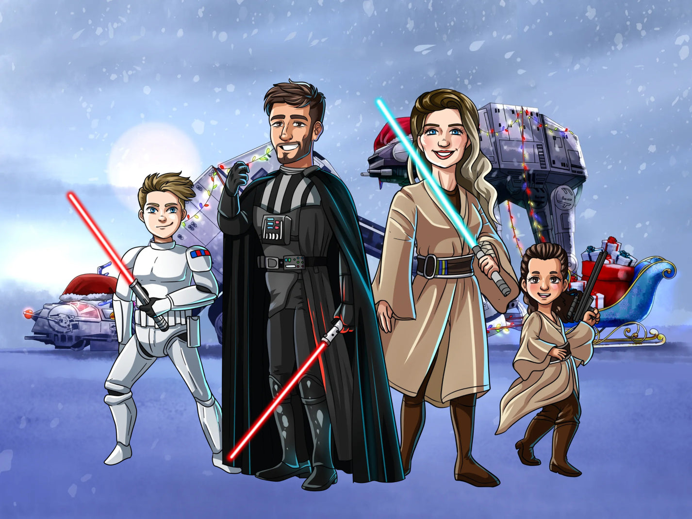 Make Me Jedi - Turn Into A Star Wars Caricature!