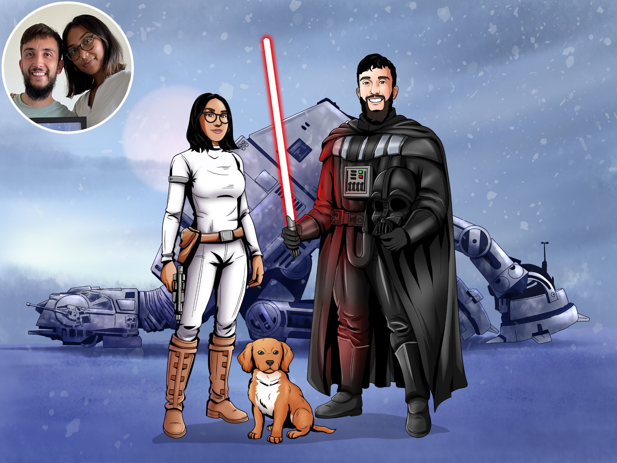 Make Me Jedi - Turn Into A Star Wars Caricature!