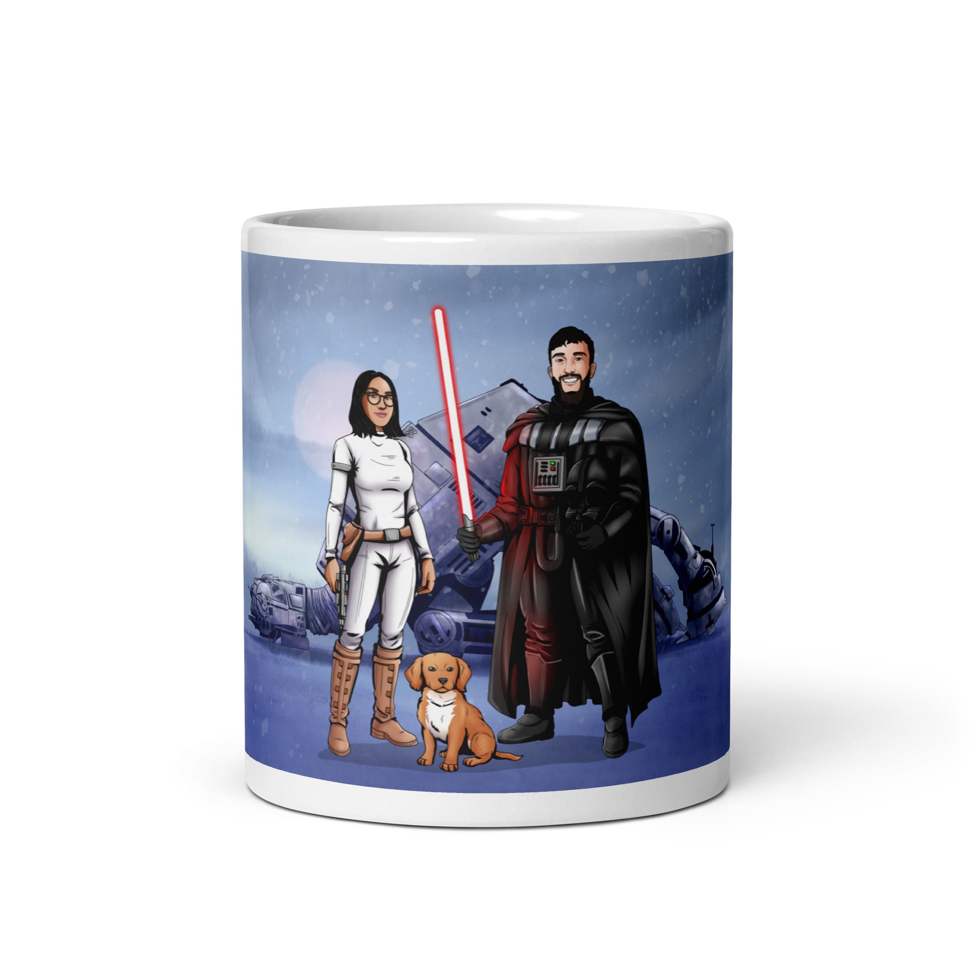 Jedi Portrait Mug — Star Wars Coffee Gift | MakeMeJedi – Make Me Jedi